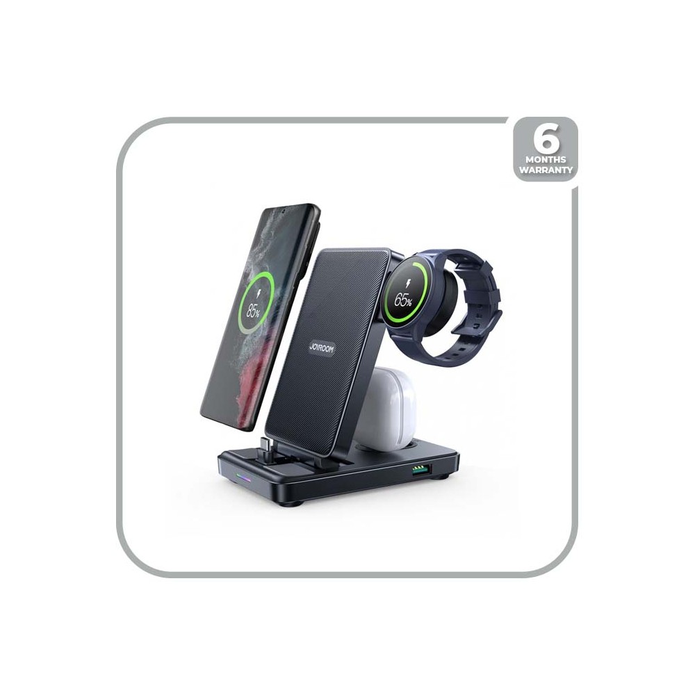 Joyroom Jr Wqs01 4 In 1 Magnetic Charging Station