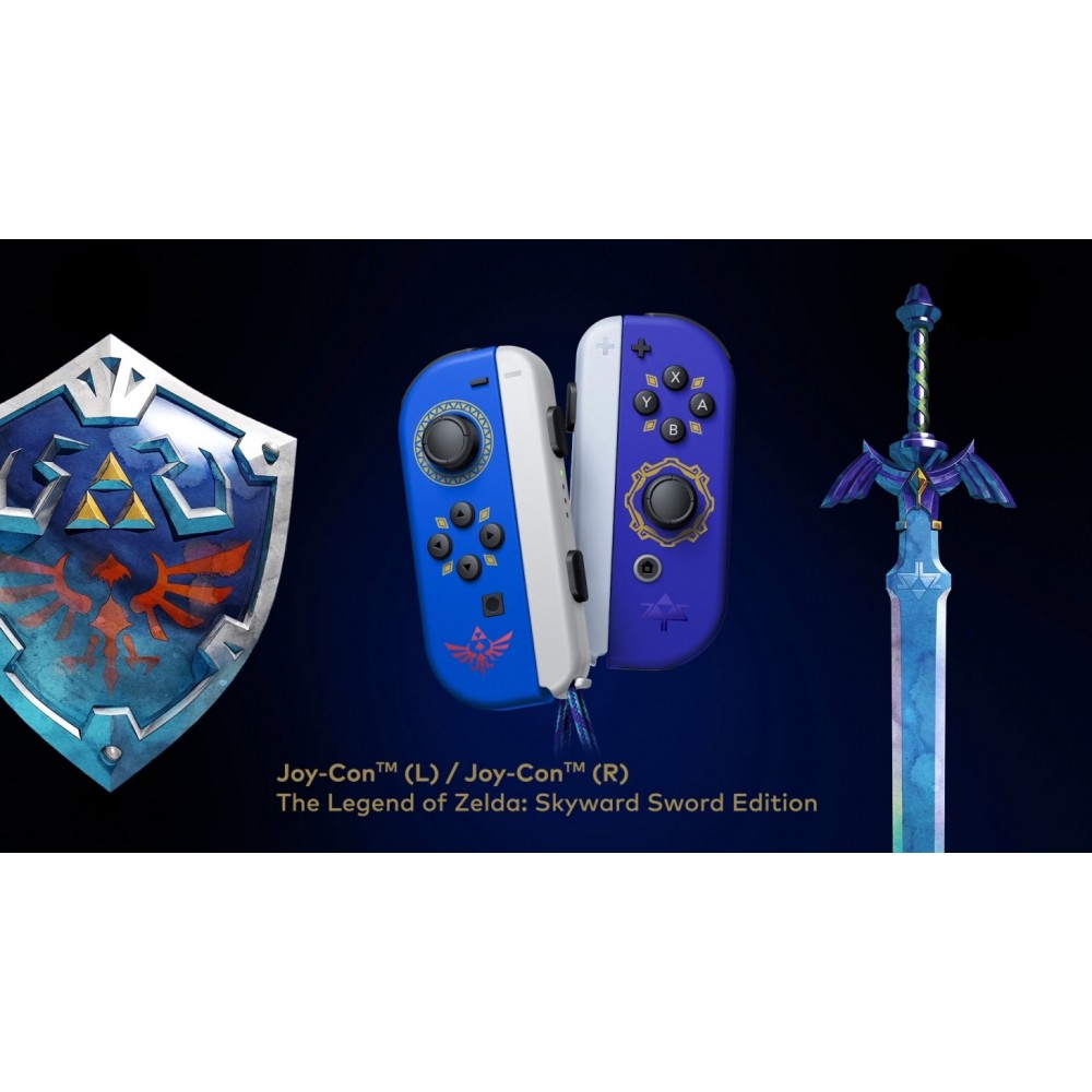 Nintendo Joy Con L R The Legend Of Zelda Skyward Sword Hd Edition