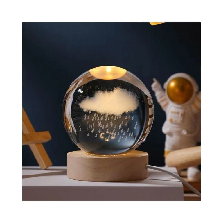 3D Crystal Ball Night Light - 101 Multimedia