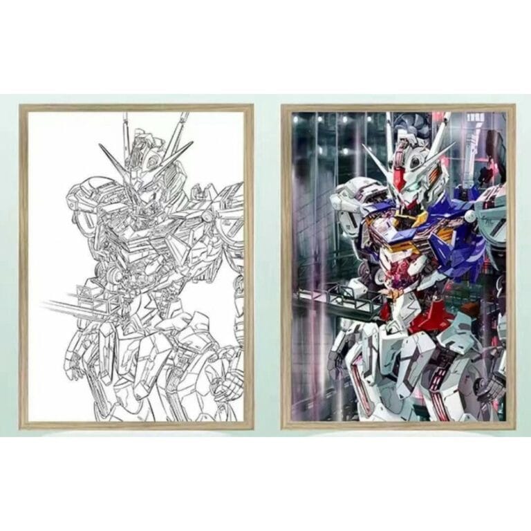 Ambient Light Photo Frame - Gundam Model 2 - 101 Multimedia