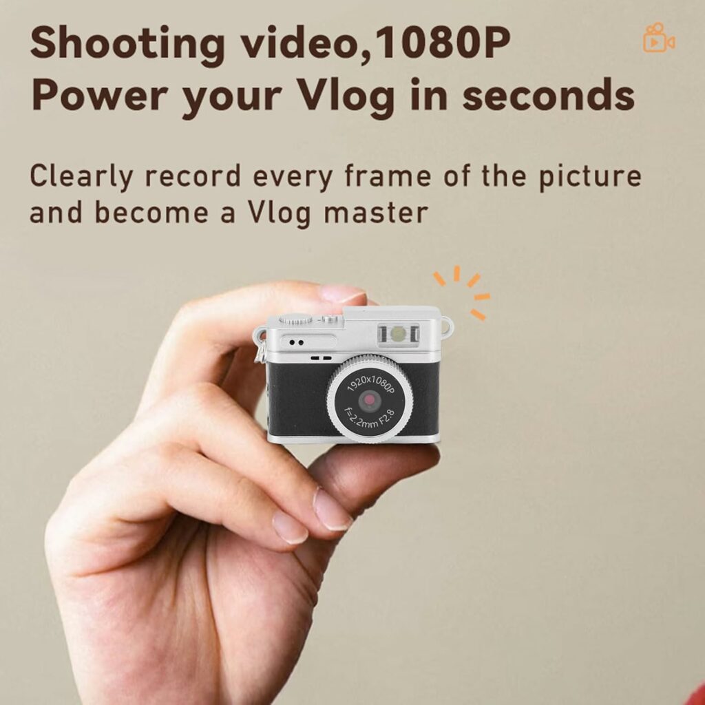 Mini Vintage Digital Camera - 101 Multimedia