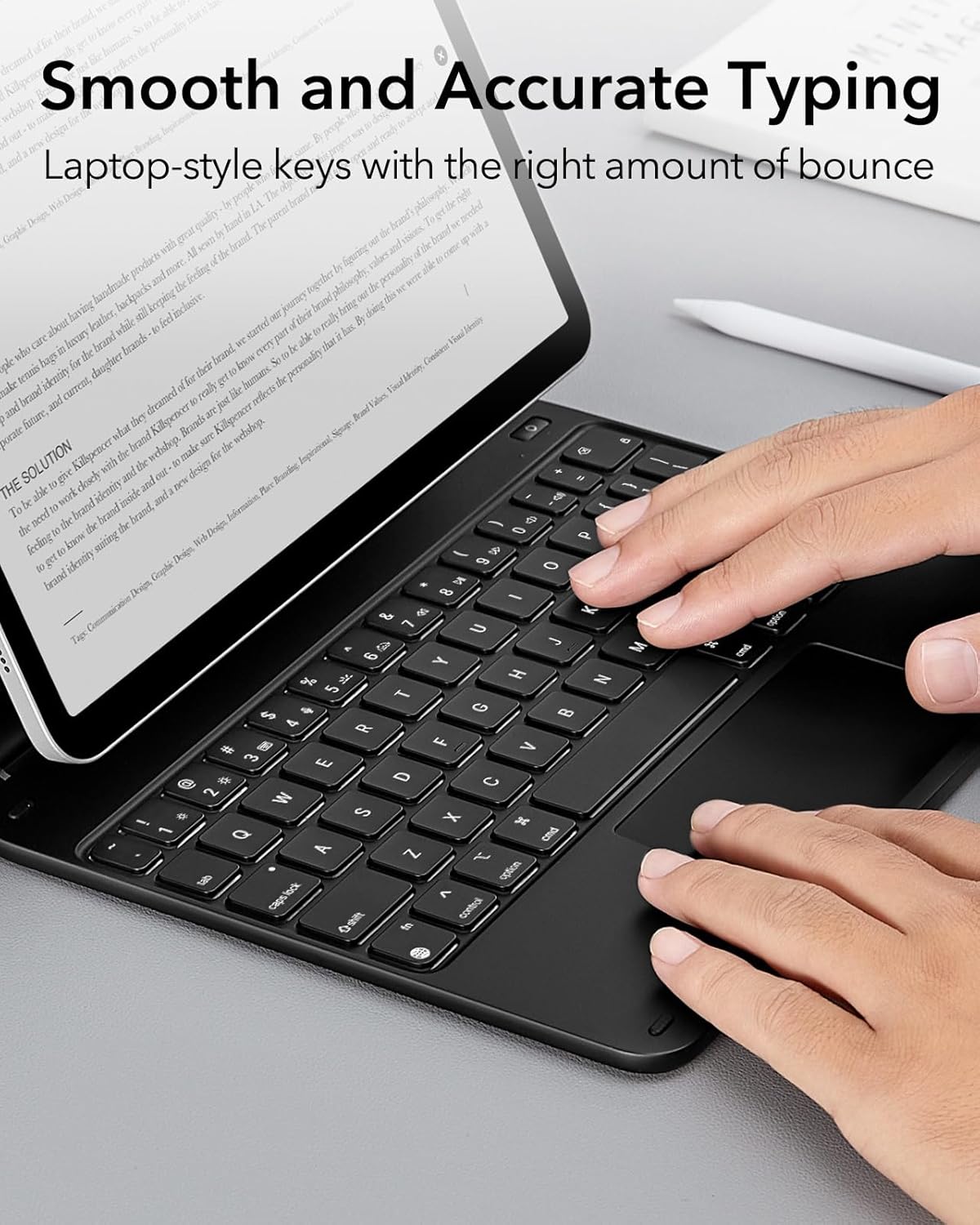 ESR Rebound Magnetic Keyboard Case 360 – iPad Air 11 (2025/2024), Air ...