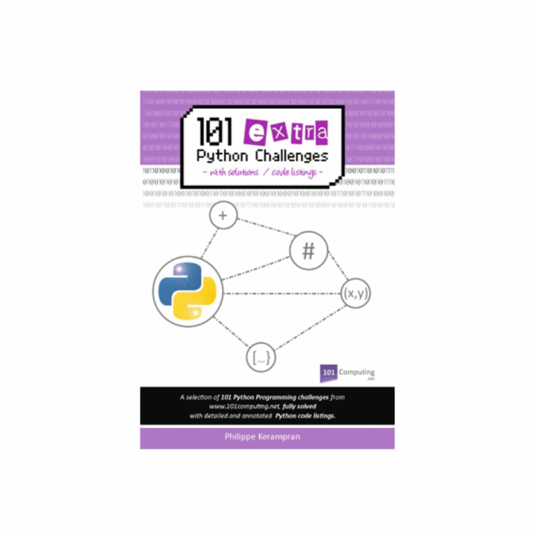101 Extra Python Challenges: With Solutions (BOOK) - 101 Multimedia