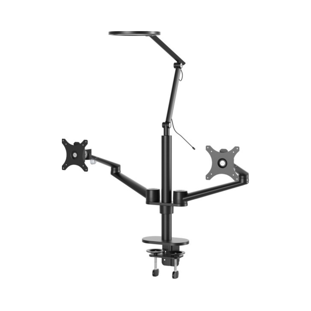 UPERGO OL-2LT Dual Monitor Stand with Lamp - 101 Multimedia