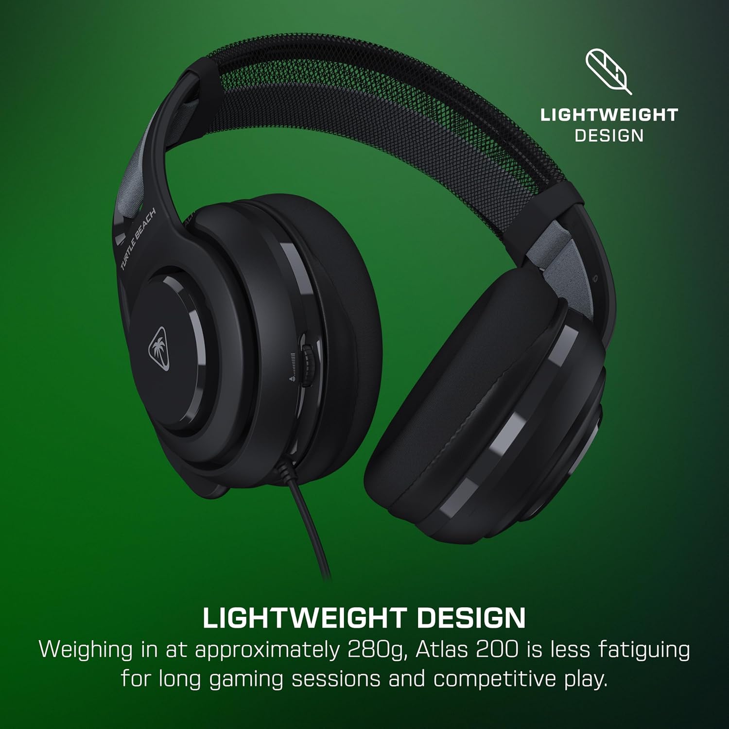 Turtle Beach Atlas 200 Black Wired Gaming Headset - 101 Multimedia