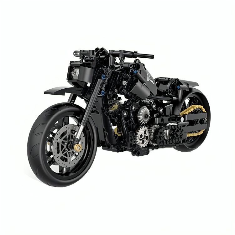 MouldKing Harley Davidson Motorcycle Building Blocks - 101 Multimedia