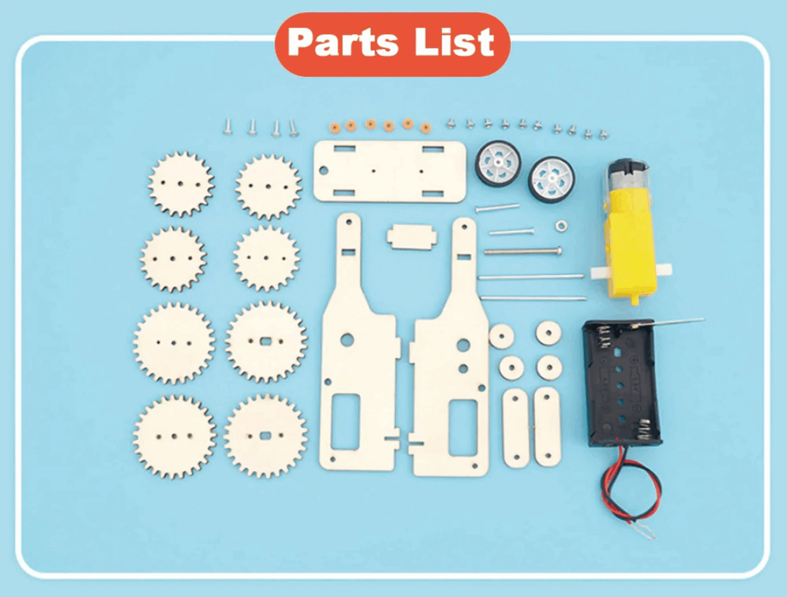 C STEM Assemble Series - Shuttle Gear Car - 101 Multimedia
