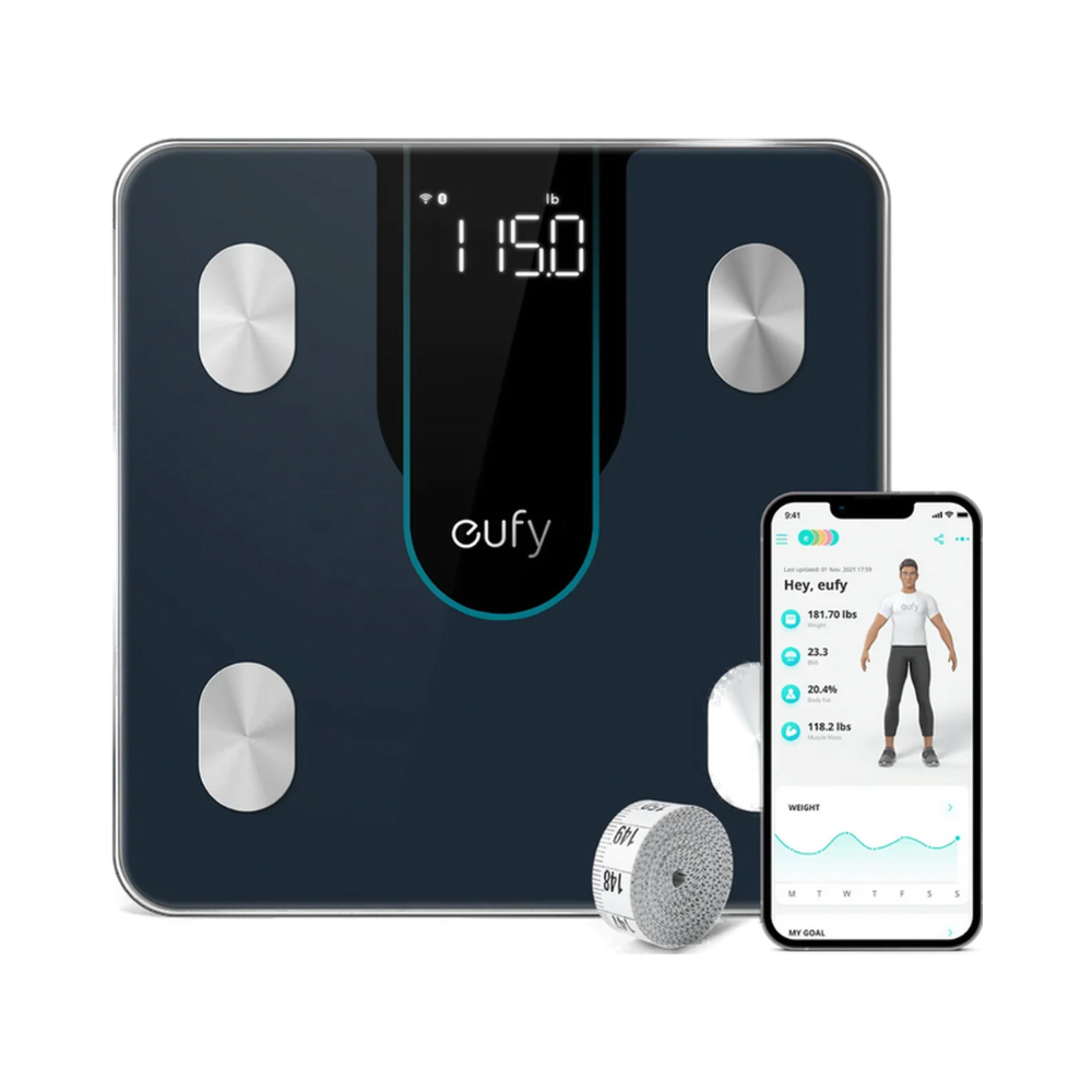 Anker eufy Smart Scale P2 Black - 101 Multimedia