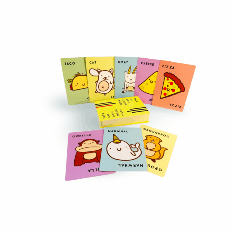 Taco Cat Goat Cheese Pizza Card Game - 101 Multimedia