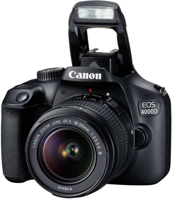 Canon EOS 4000D DSLR With 18-55mm Lens - 101 Multimedia