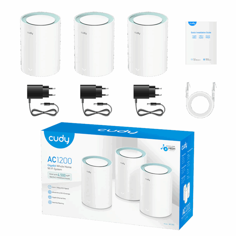Cudy AC1200 Gigabit Mesh Wi-Fi System (3-Pack) - 101 Multimedia