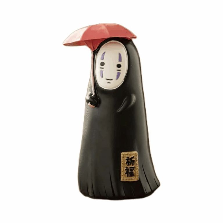 Ghibli - Spirited Away No Face With Umbrella Piggy Bank - 101 Multimedia