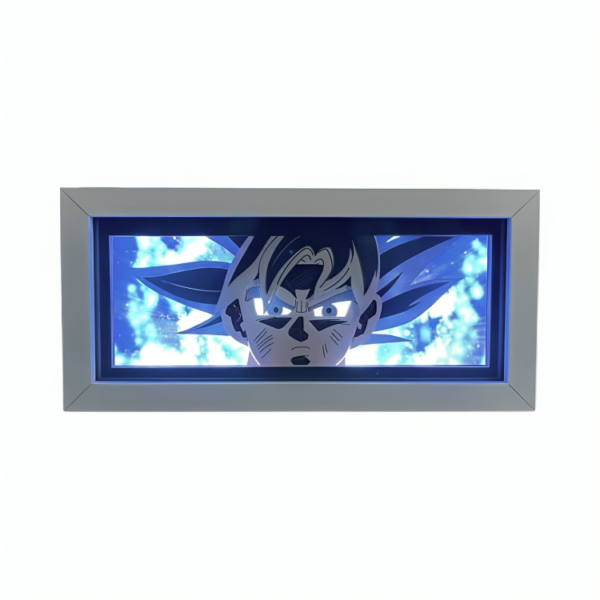 Anime Light Box Dragon Ball Ultra Instinct Goku Face Lamp - 101 Multimedia