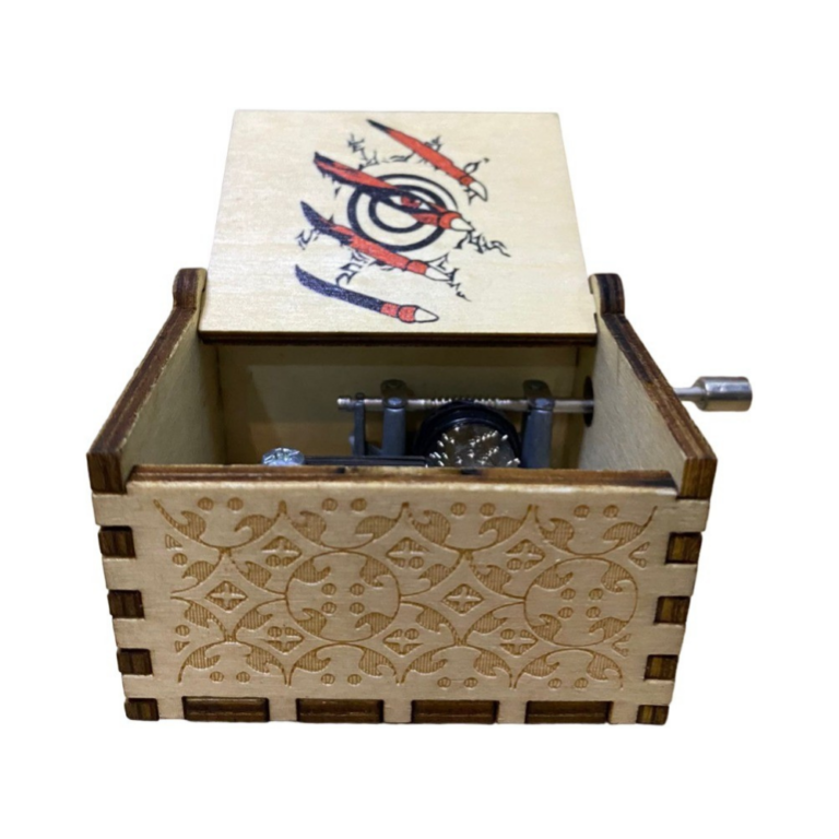 Engraved Wooden Music Box - Naruto Style 5 - 101 Multimedia