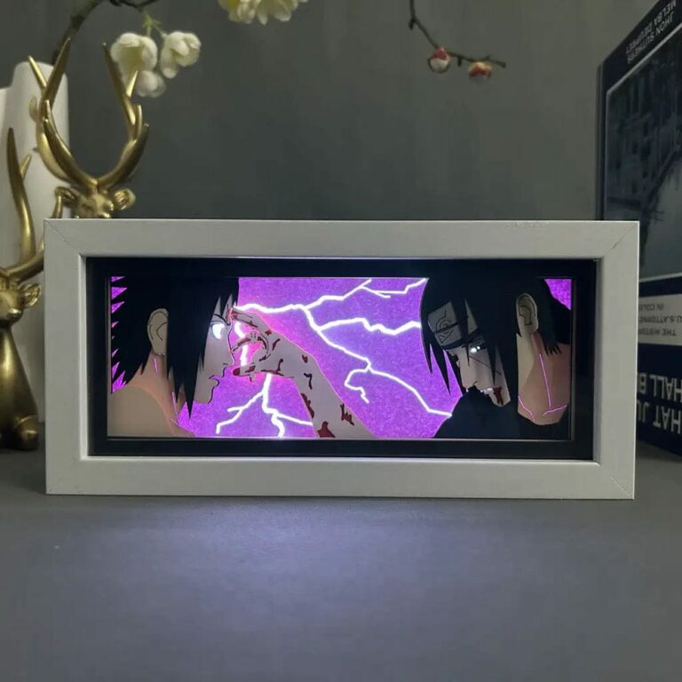 Anime Light Box Naruto Shippuden Itachi And Sasuke - 101 Multimedia