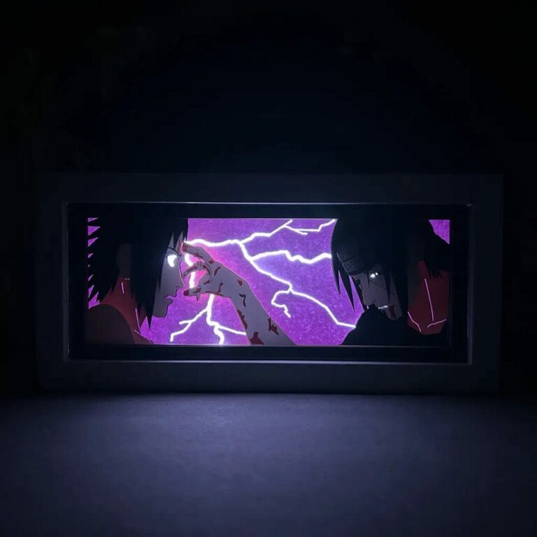 Anime Light Box Naruto Shippuden Itachi And Sasuke - 101 Multimedia
