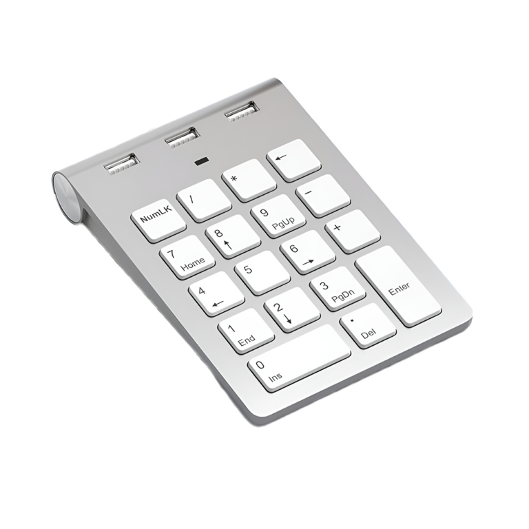 Wired Numeric Keypad With USB Hub - 101 Multimedia