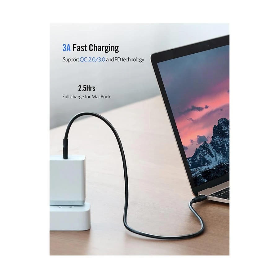 Ugreen - 50998 USB 2.0 Type C to Type C Cable Nickel Plating 1.5m ...