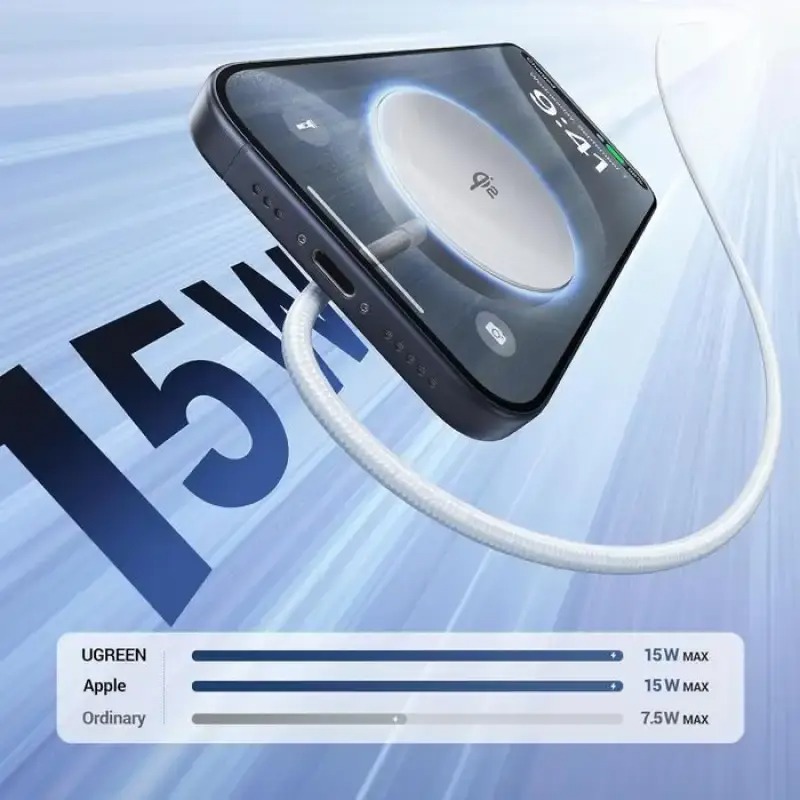 Ugreen - 55206 Magnetic Wireless Charger - 101 Multimedia