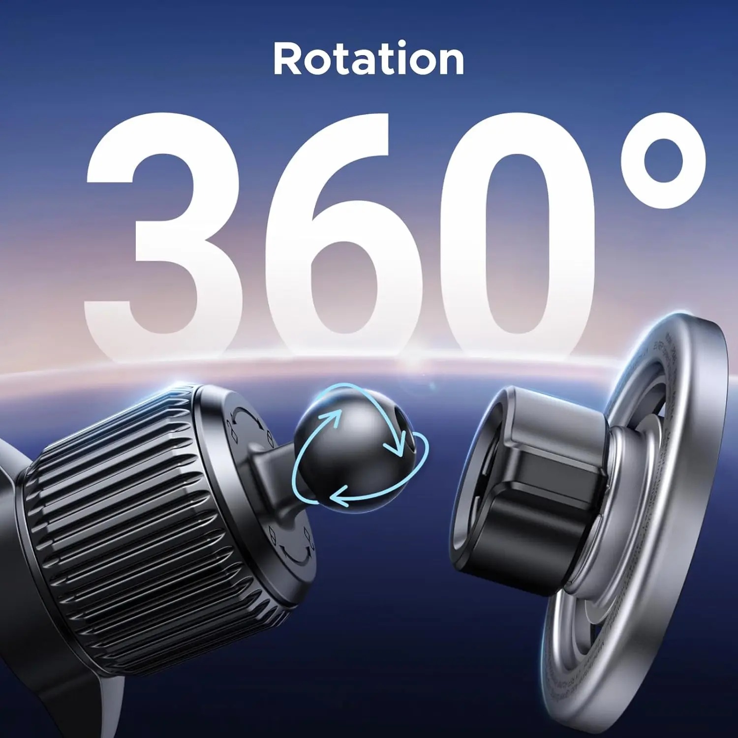 Ugreen - 65764 Air Vent Magnetic Car Phone Mount - 101 Multimedia