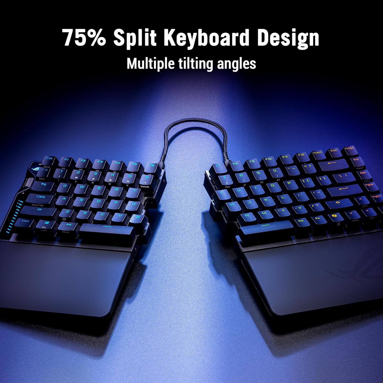ASUS ROG Falcata Split Gaming Keyboard - 101 Multimedia