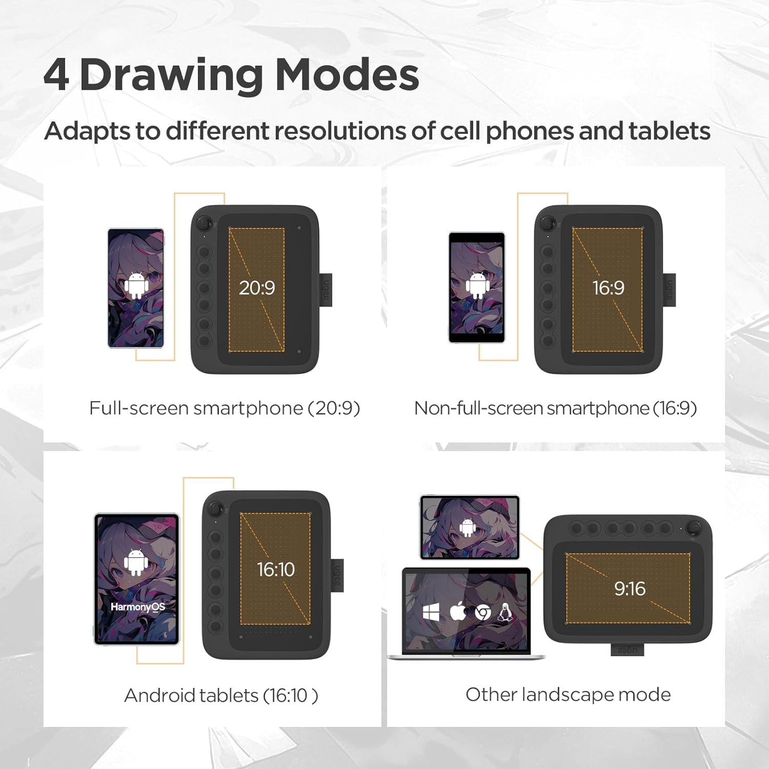 UGEE Q6 6" Drawing Tablet for Android - 101 Multimedia