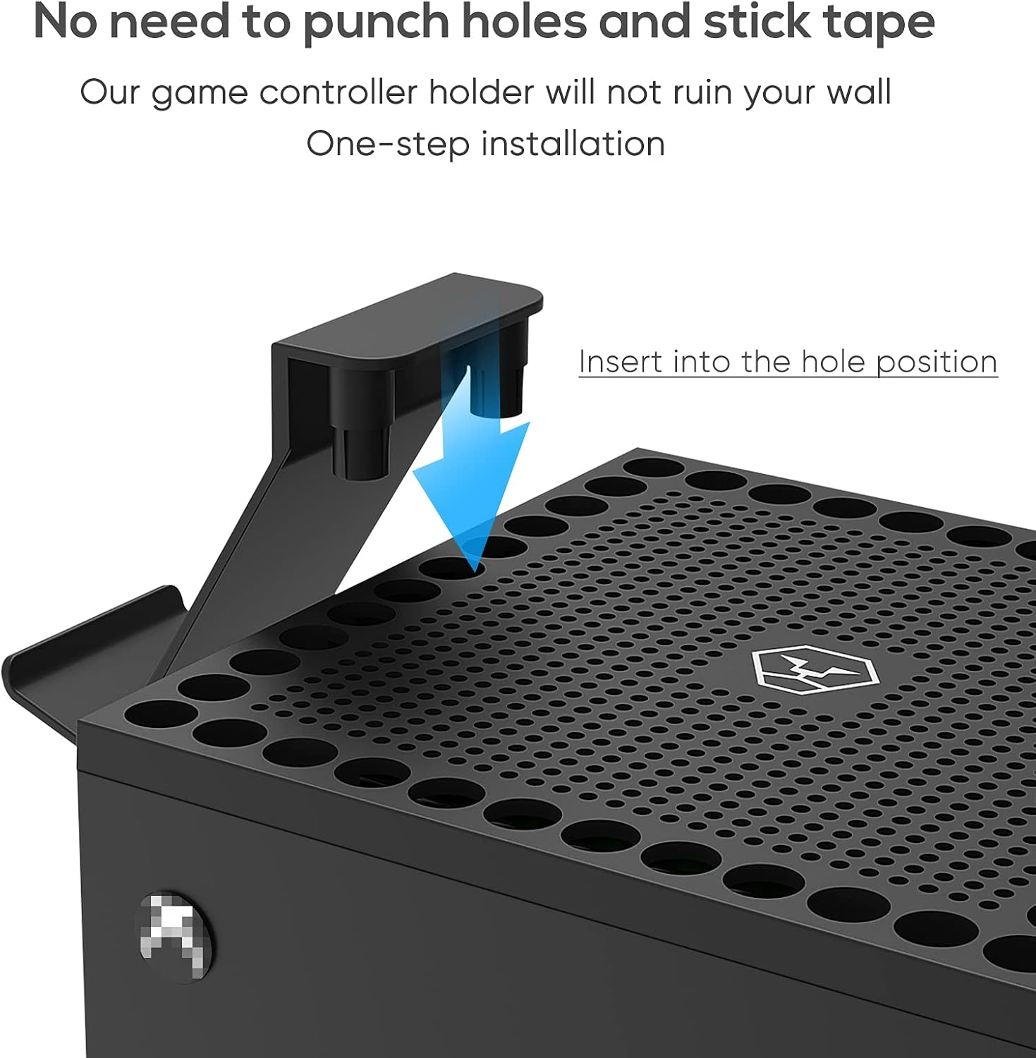 AOLION - Dust Cover Controller Mount for Xbox Series X - 101 Multimedia