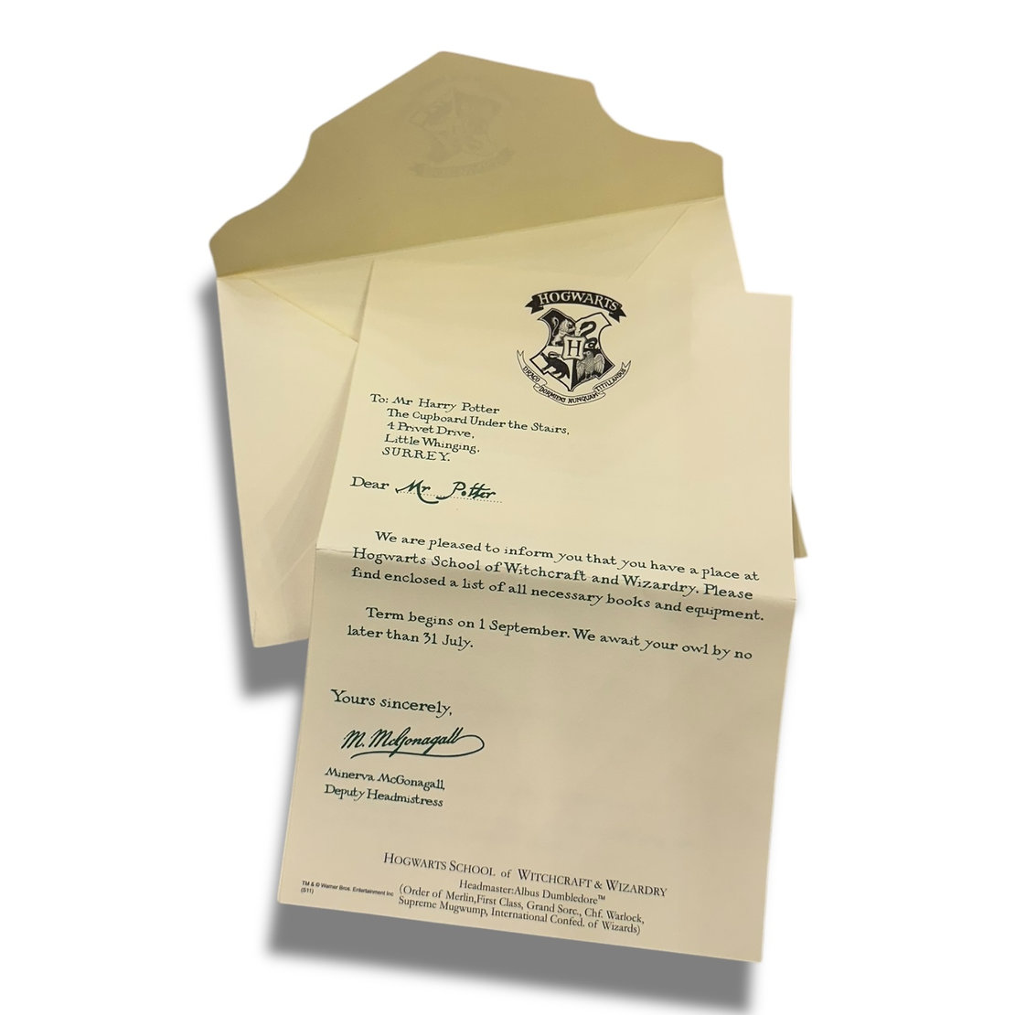 Harry Potter - Acceptance Letter - 101 Multimedia
