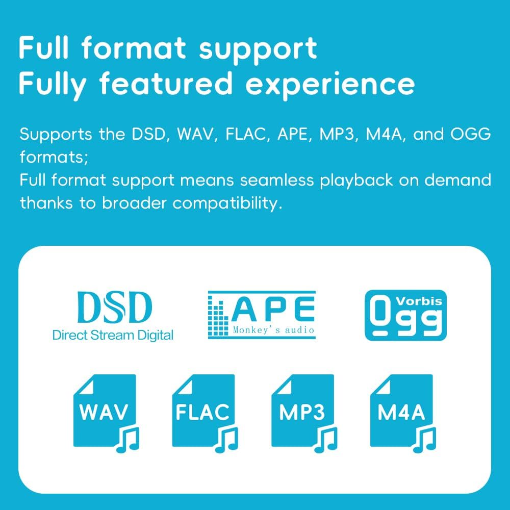 SnowSky / FiiO Echo MINI HiFi Bluetooth MP3 Player (Sky Blue) - 101 ...