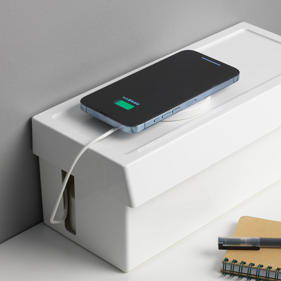 IKEA - SÄTTING Cable Management Box With Lid - 101 Multimedia