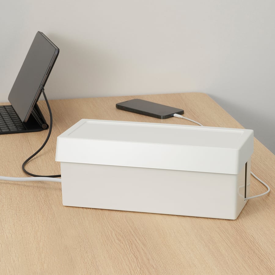 IKEA - SÄTTING Cable Management Box With Lid - 101 Multimedia