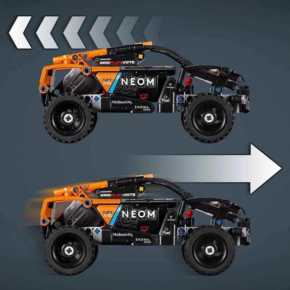LEGO® Neom McLaren Extreme E Race Car - 101 Multimedia